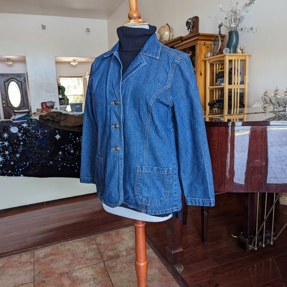 St. John's Bay | Jackets & Coats | St Johns Bay Lightweight Blue Jean ...